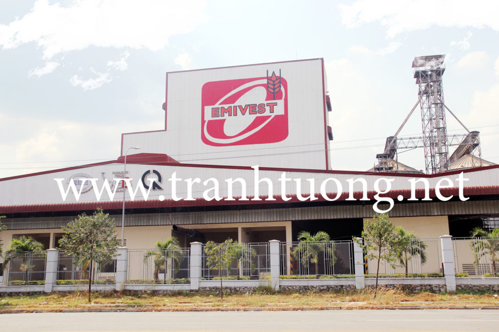 VẼ LOGO NHÀ MÁY CÔNG TY EMIVEST FEEDMILL VIỆT NAM - TranhTuong.Net